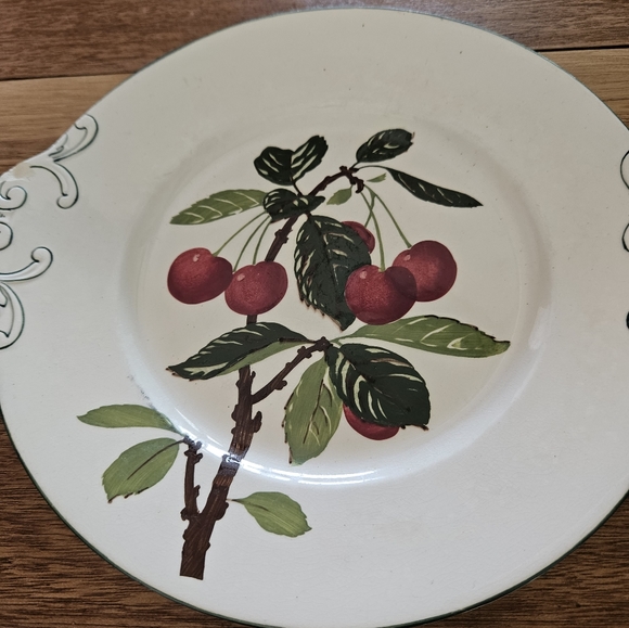 Yorkshire | Dining | Antique Cherry Ironstone Plate | Poshmark